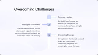 Journey-of-Self-Exploration ppt including mental health | PPTX