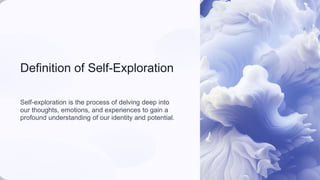 Journey-of-Self-Exploration ppt including mental health | PPTX