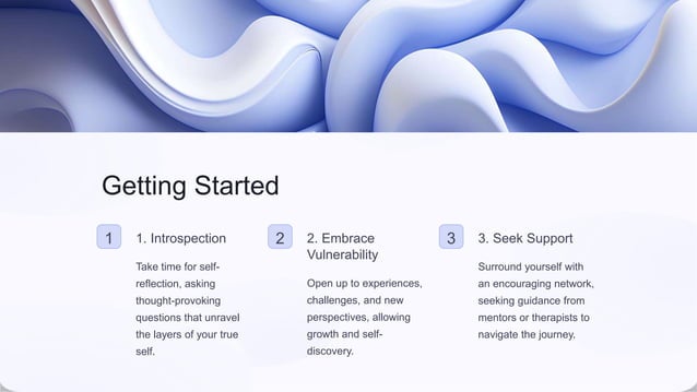 Journey-of-Self-Exploration ppt including mental health | PPT