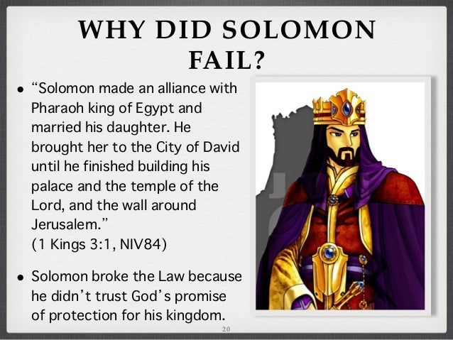 Journey Through The Bible Part 11: The Glory and Tragedy of Solomon