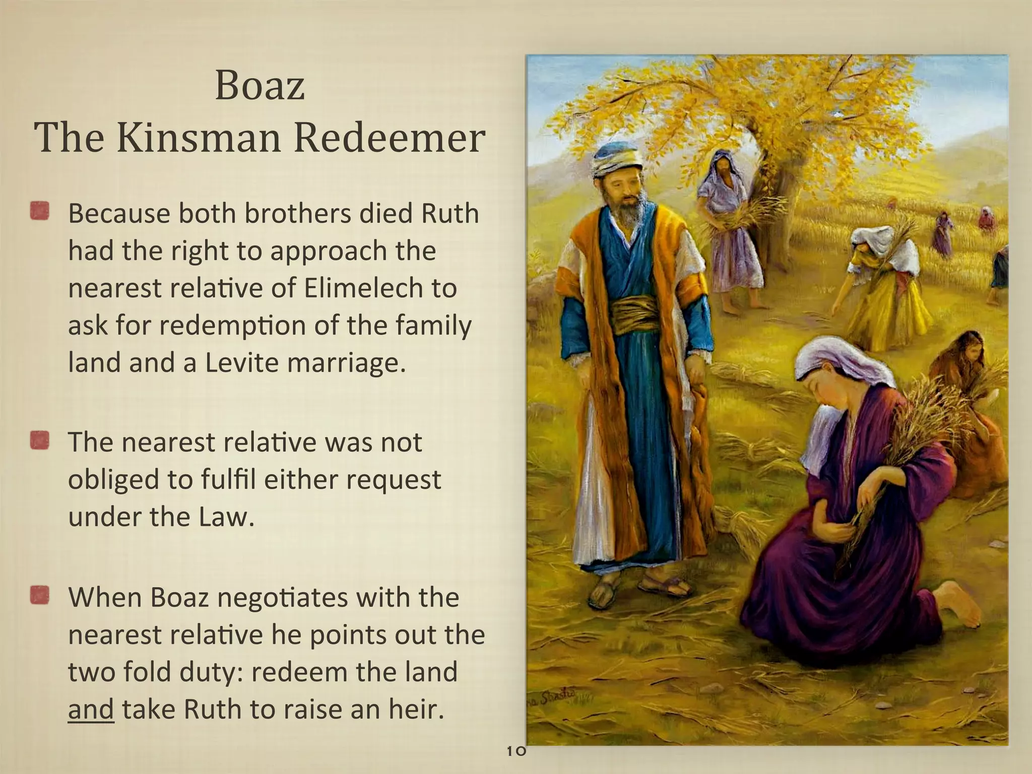 Journey Through The Bible Part 8: The Book of Ruth - Faithfulness | PDF