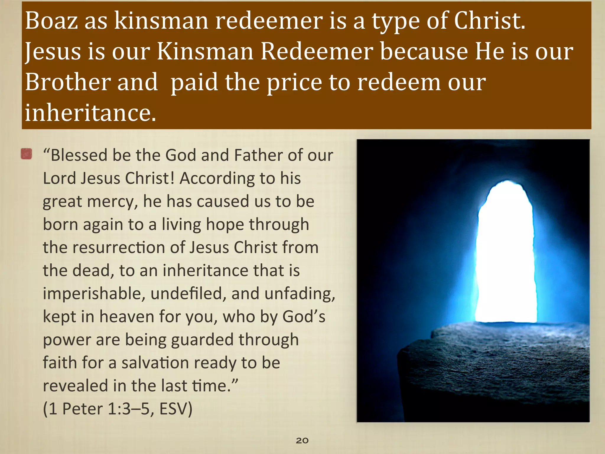 Journey Through The Bible Part 8: The Book of Ruth - Faithfulness | PDF