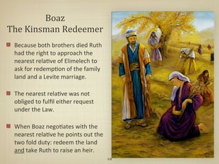 Journey Through The Bible Part 8: The Book of Ruth - Faithfulness | PDF