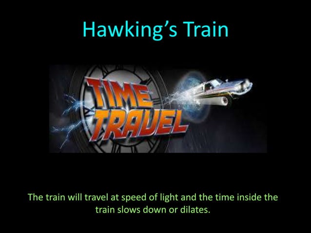 Time travel (journey beyond time) | PPT