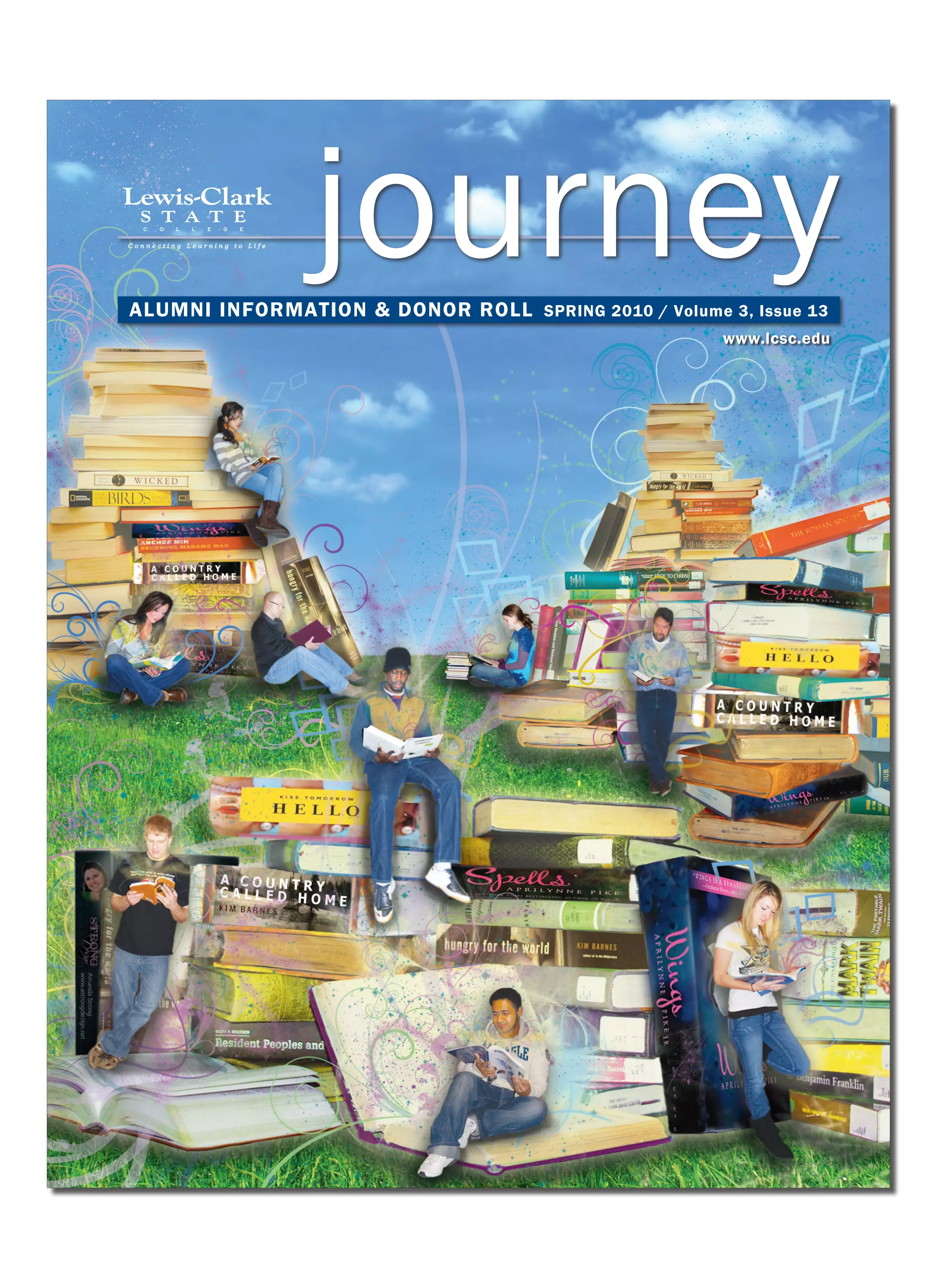 Lewis-Clark State College 2010 Spring Edition Almni Journey Magazine Cover | PDF