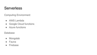 Journey from a monolith to microservices | PPT