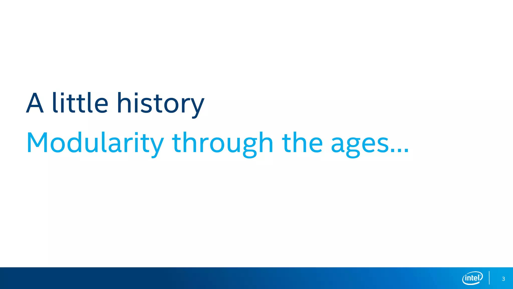 Journey from Monolith to a Modularized Application - Approach and Key ...
