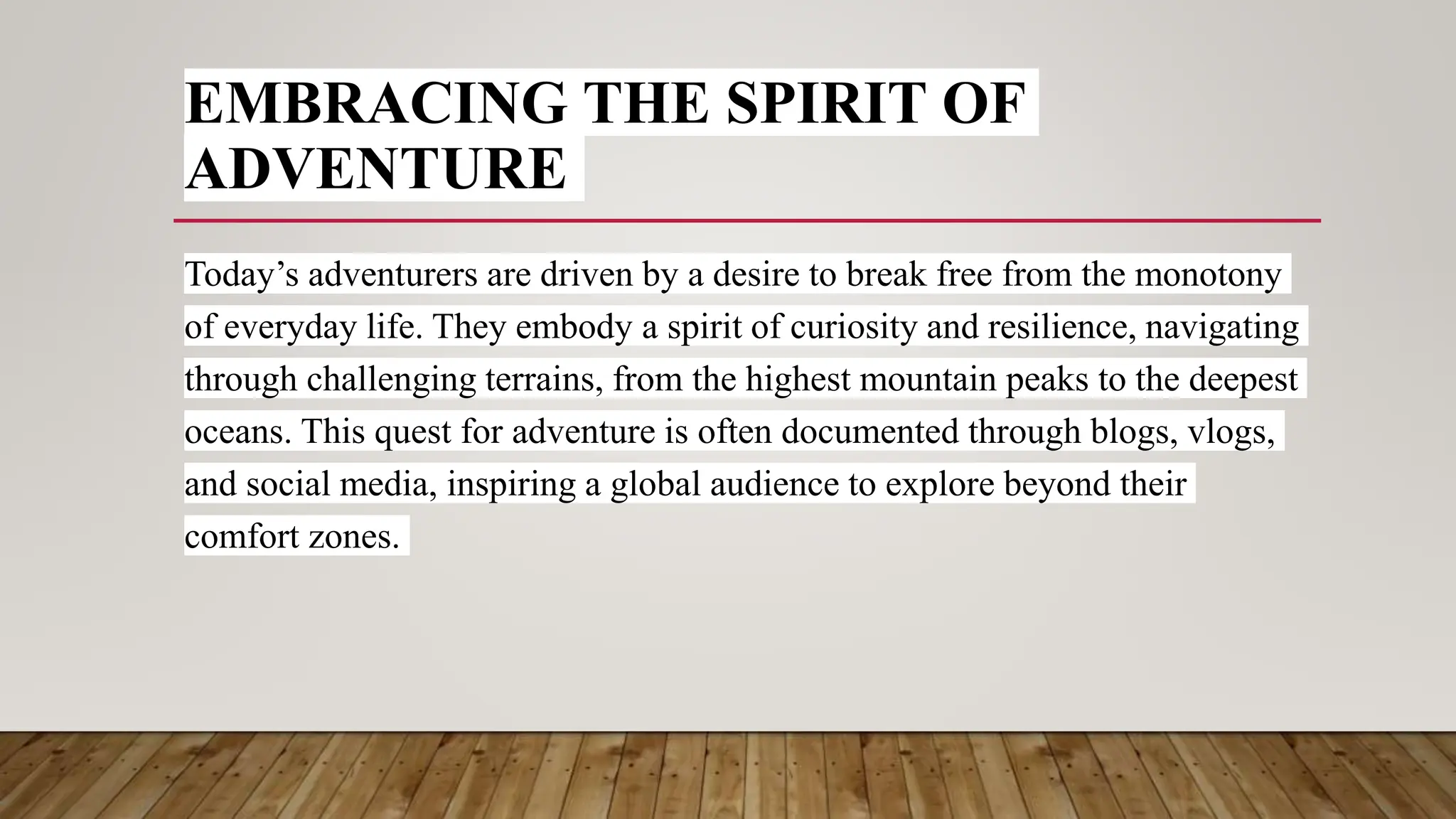 Journeying Beyond Boundaries: Exploring World | PPTX