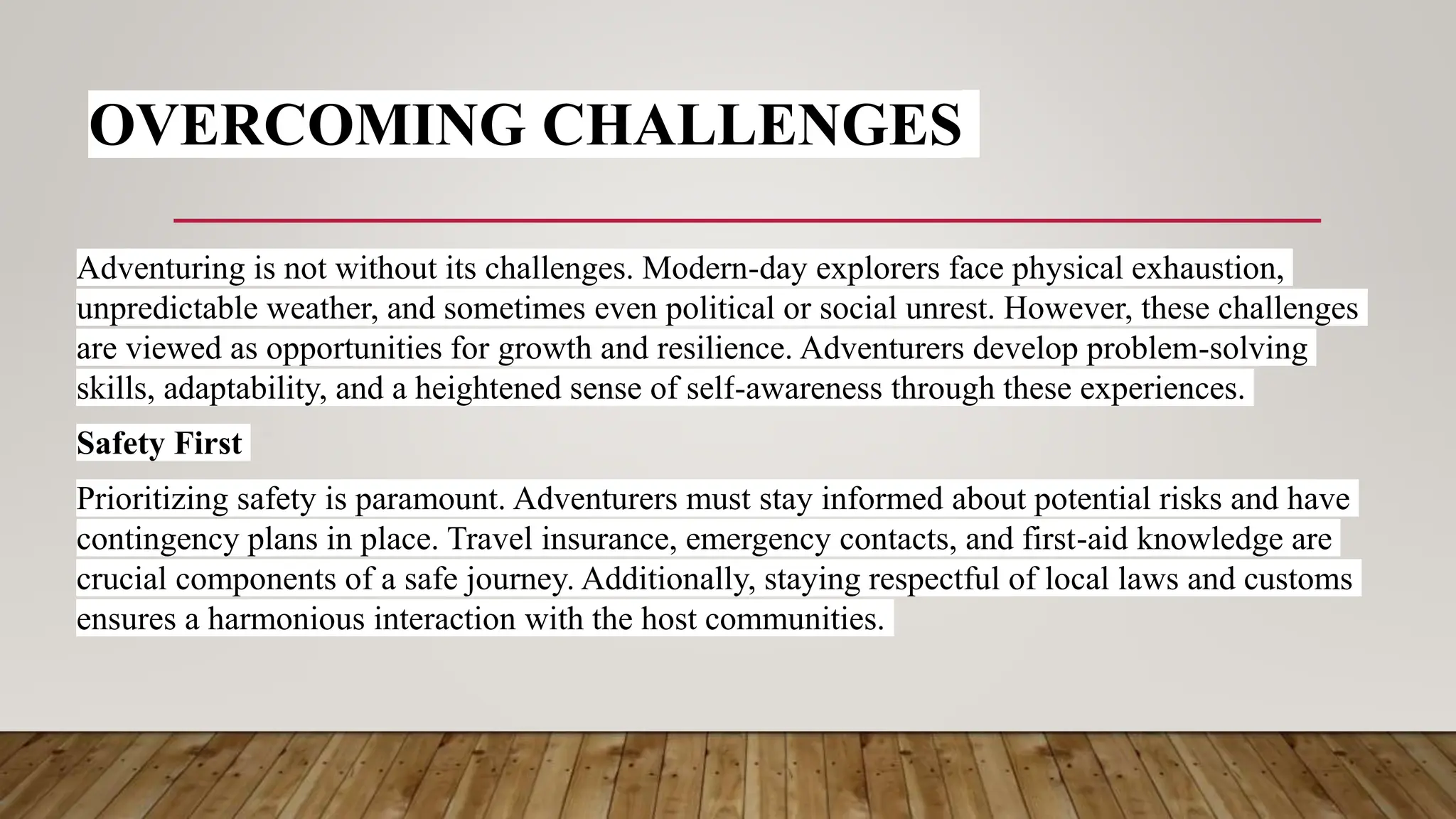 Journeying Beyond Boundaries: Exploring World | PPTX