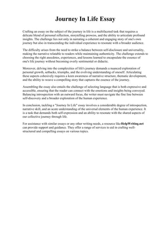Journey In Life Essay.pdf