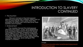 Journey of an African American Student | PPTX