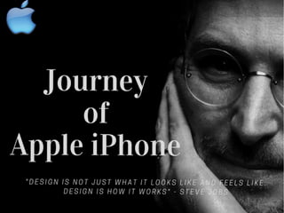 10 Year of Apple iPhone Journey | PPT