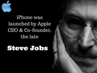 10 Year of Apple iPhone Journey | PPT