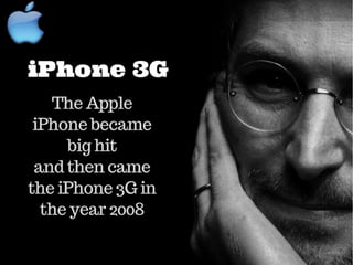 10 Year of Apple iPhone Journey | PPT