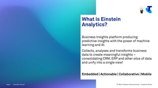 Journey of einstein with telstra with preena johansen for Salesforce ...