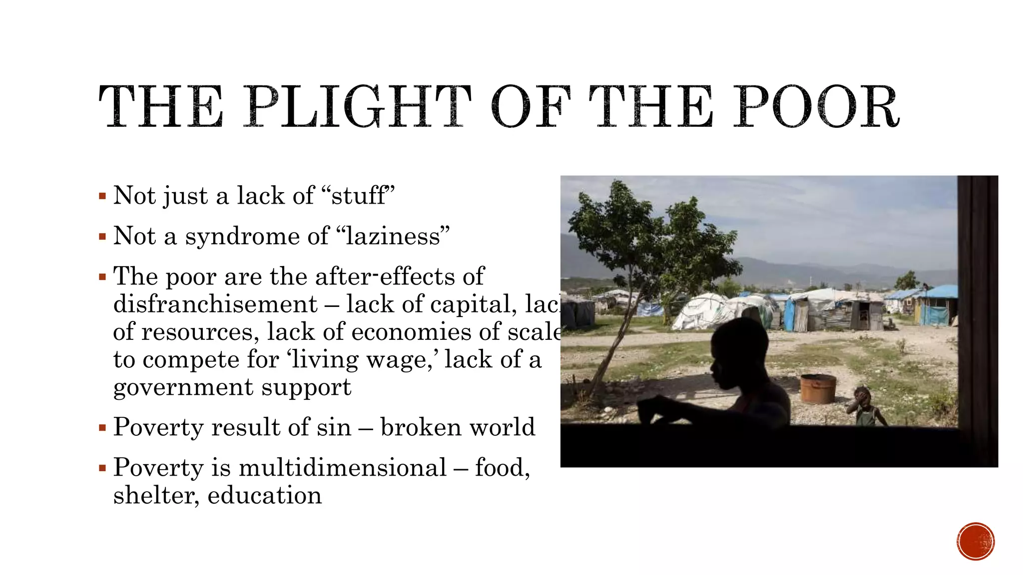 Walking with the Poor - Empowering their Journey | PPTX
