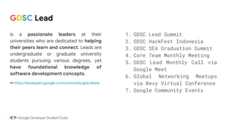 Journey of Growing and Learning in GDSC by Meutya Dewi Salsabila (Info Session GDSC UNSRI 2023 ...