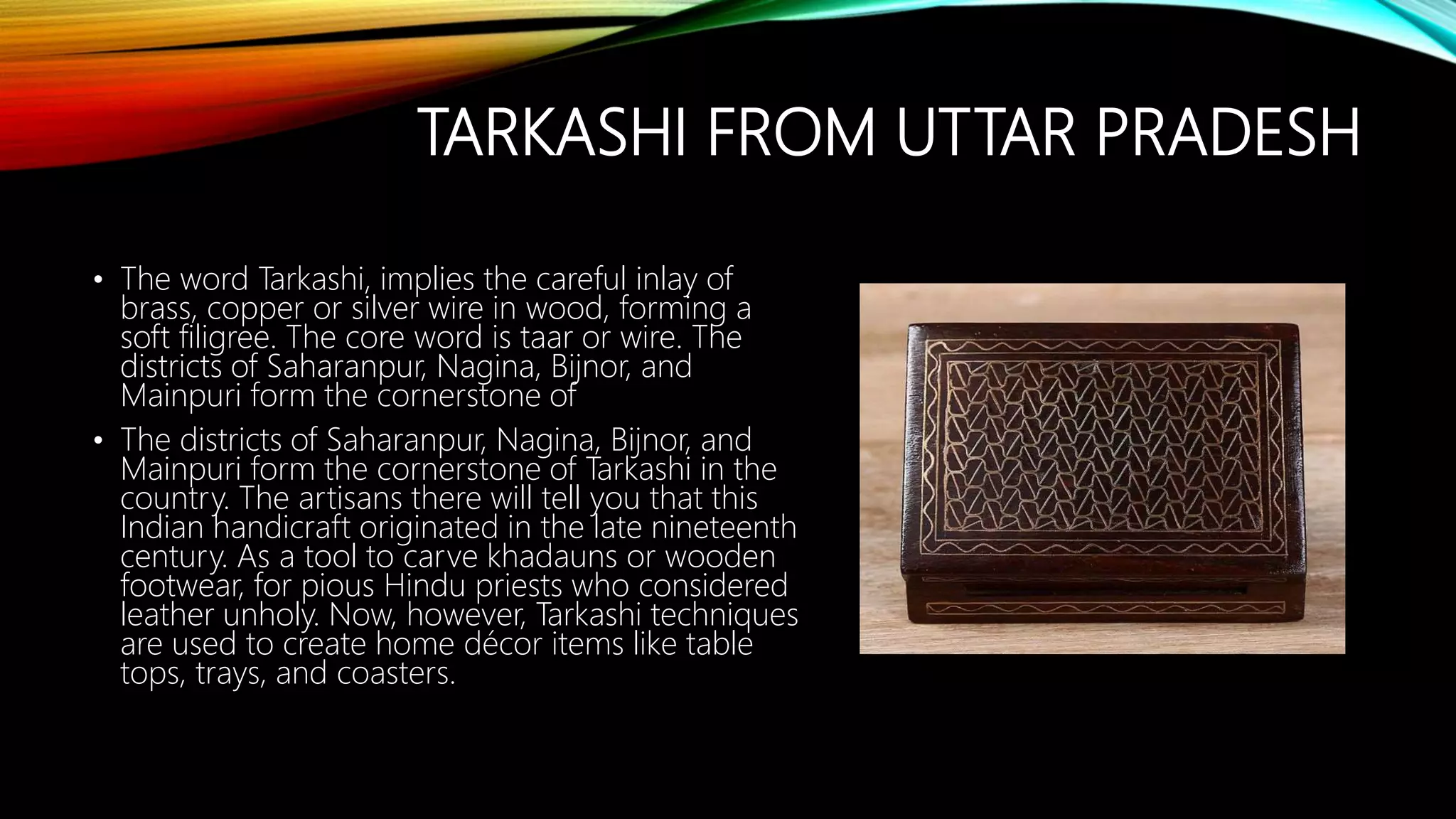 Journey of indian handicrafts | PPTX