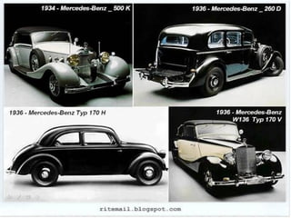 Evolution of Mercedes - Benz | PPT