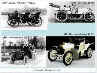 Evolution of Mercedes - Benz | PPT
