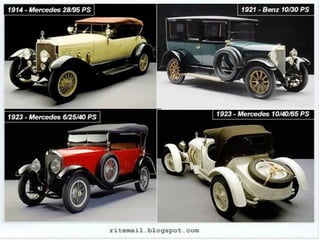 Evolution of Mercedes - Benz | PPT