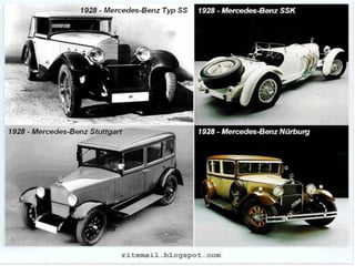 Evolution of Mercedes - Benz | PPT