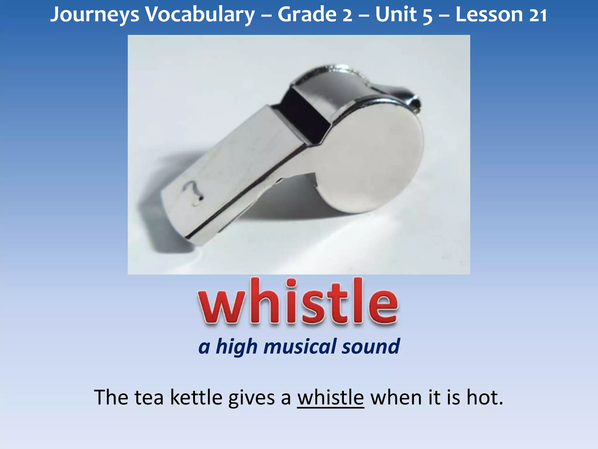 Journeys vocabulary – grade 2 – unit 5_21 | PPTX