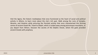 Journey Through Time with Classical Greece Sightseeing Tour.pptx