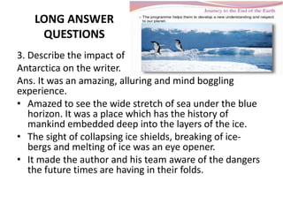 Journey to end of the world | PPTX