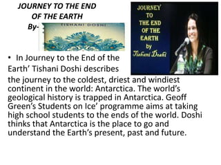 Journey to end of the world | PPTX