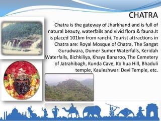 Journey to jharkhand | PPTX