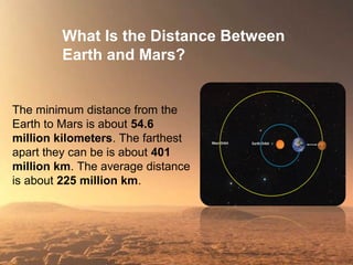 Journey to mars planet ppt | PPT