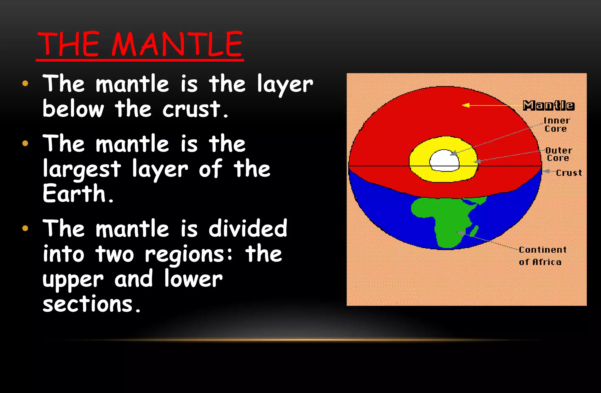 Layers of the Earth | PPTX