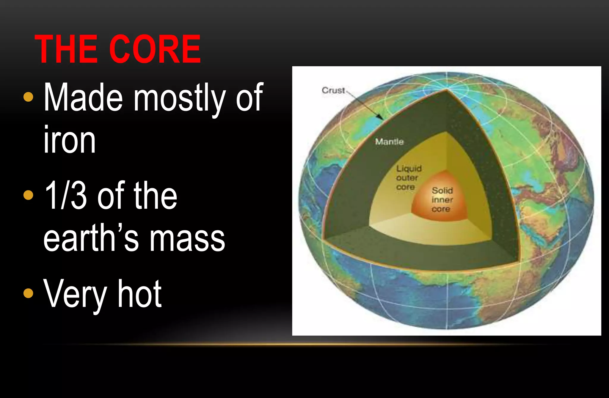 Layers of the Earth | PPTX