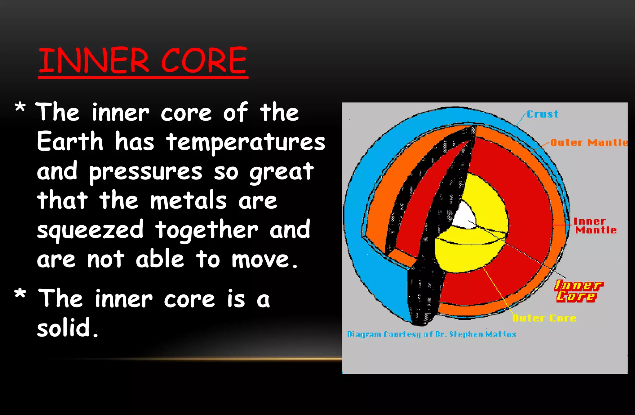 Layers of the Earth | PPTX