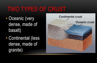 Layers of the Earth | PPTX