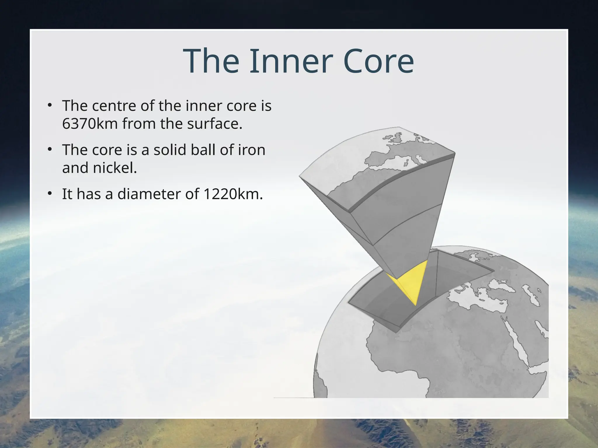 Journey to the Centre of the Earth - PowerPoint.ppt | Geography | Science