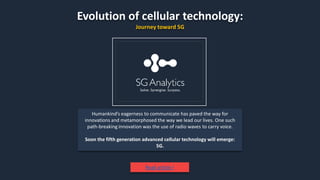Teaser: Evolution of cellular technology - Journey toward 5G | PPT