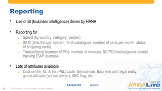 Journey towards Procurement Excellence through an Integrated SAP and ...