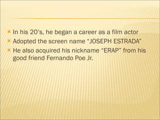 Journ Report (Erap) | PPT