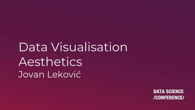 Data Visualisation Aesthetics: A Pragmatic Approach for Better-Looking ...
