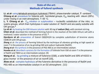 Jovanovic- VILNUS-E2a.pptx Kinetics of fularene polyhydroxylation | PPTX | Chemistry | Science