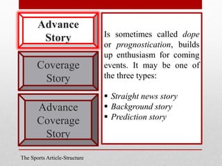 The Sports Article | PPTX