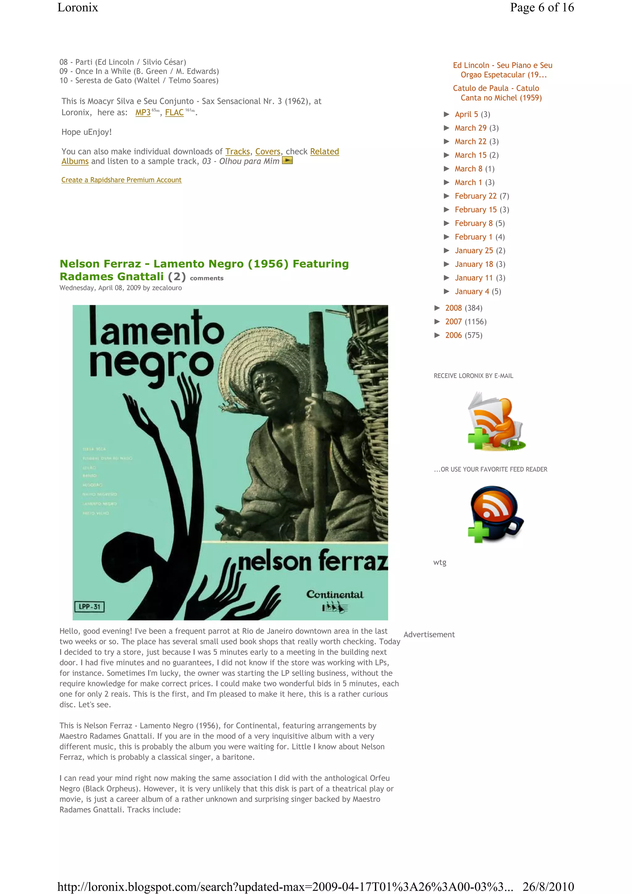 Jovem guarda compacto vinil 03 | PDF