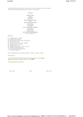 Jovem guarda compacto vinil 09 | PDF