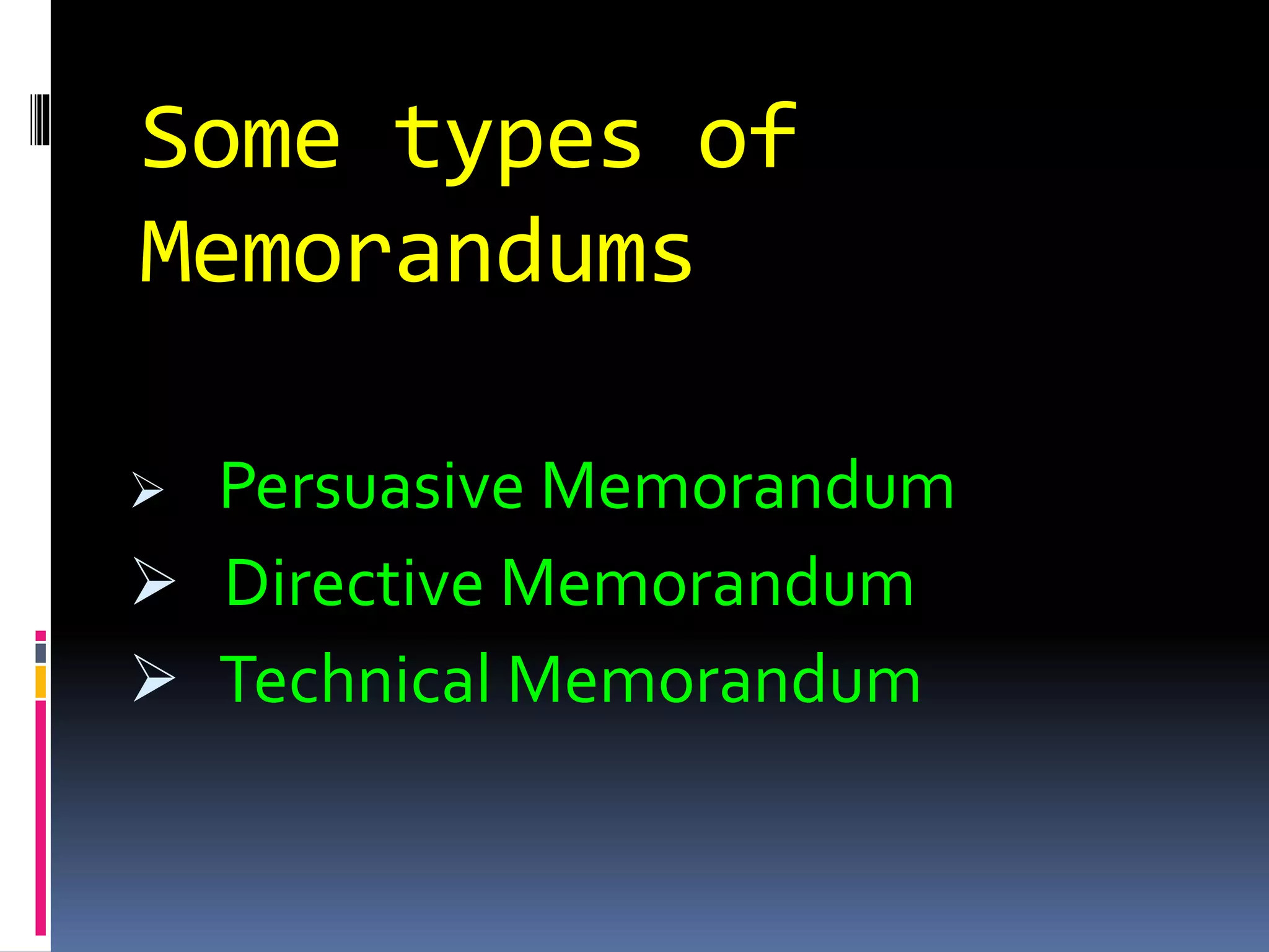 Inter Office memo. | PPTX