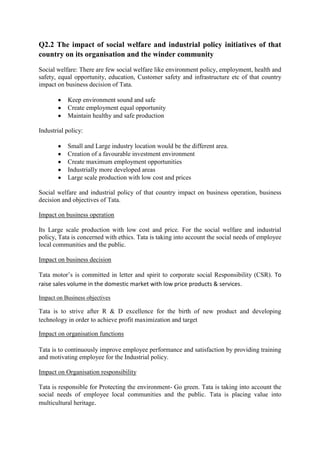 Business Environment Assignment | PDF