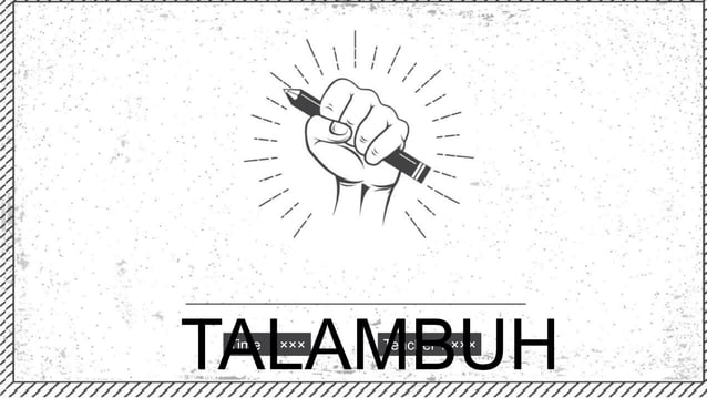 TALAMBUHAY at mga Uri nito | PPTX