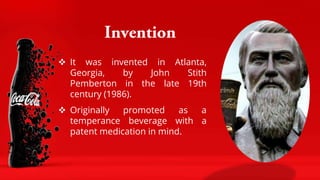 History of Cocacola | PPT