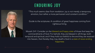 Joy and spiritual survival | PDF